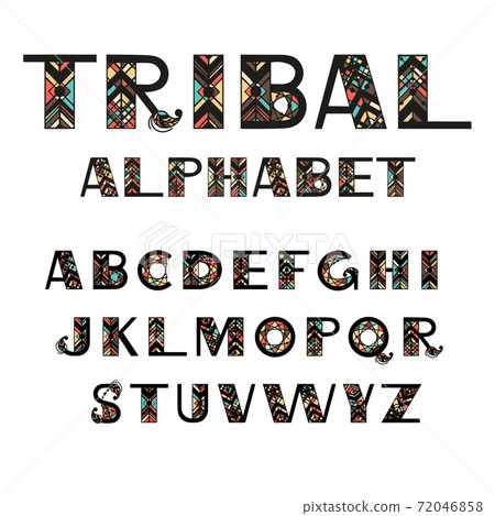 Tribal Lettering Font