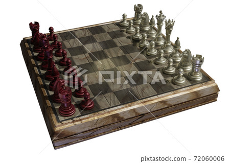 Chess (CG: transparent material) - Stock Illustration [72060006] - PIXTA