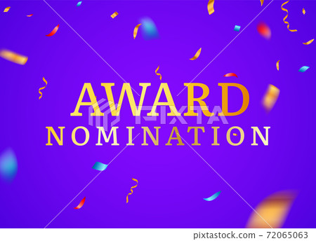 Award nomination background golden film movie... - Stock Illustration ...