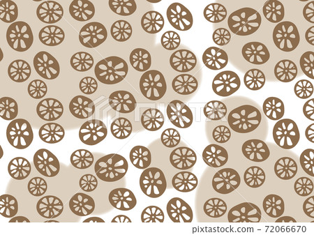 Lotus root pattern background illustration - Stock Illustration ...