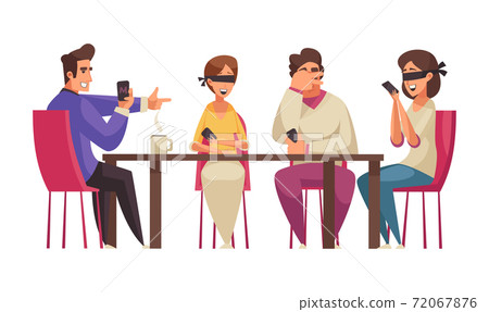 Mafia Table Game Composition - Stock Illustration [72067876] - PIXTA