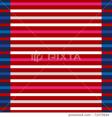 Border pattern tricolor - Stock Illustration [72079884] - PIXTA