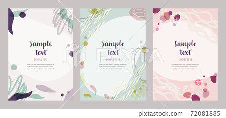 Background copy space abstract illustration set 1 - Stock Illustration ...