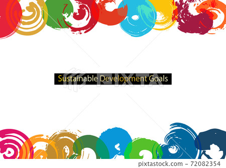 SDGs RGB designated color (with swatch) Frame 6 - Stock Illustration ...