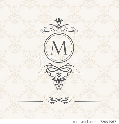 Monogram design elements - Stock Illustration [72091967] - PIXTA