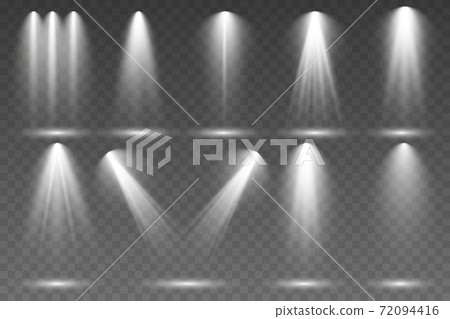 spotlight vector light - Stock Illustration [72094416] - PIXTA