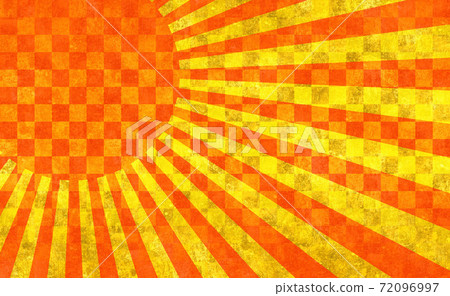 Red radiation golden background sun old paper... - Stock Illustration ...