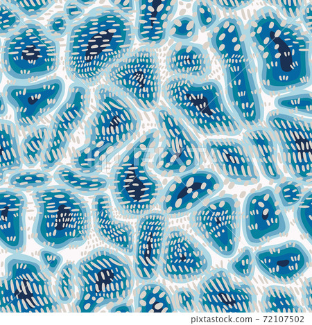 Natural organic cells seamless pattern. - Stock Illustration [72107502 ...