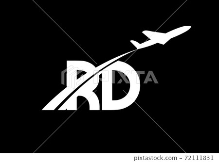 Initial Monogram Letter R D Logo Design Vector...-插圖素材 [72111831] - PIXTA圖庫
