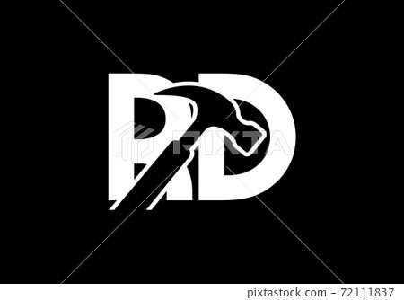 Initial Monogram Letter R D Logo Design Vector...-插圖素材 [72111837] - PIXTA圖庫