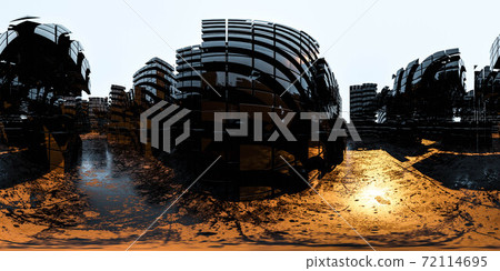 360 degree abstract equi rectangular vr hdr... - Stock Illustration ...