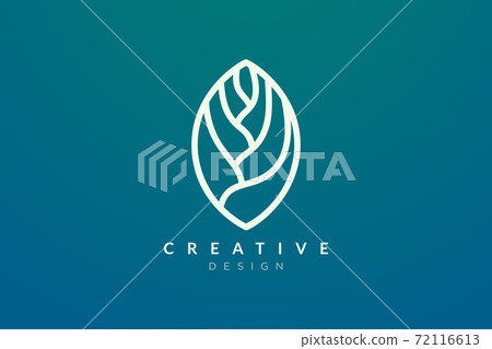 Design abstract flower and leaf logo for spa,... - Stock Illustration ...