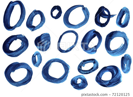 The letter O is drawn in different versions. - Stock Illustration ...