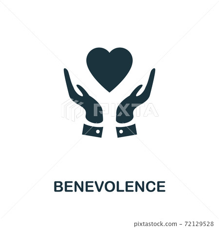 Benevolence icon. Simple element from business... - Stock Illustration ...