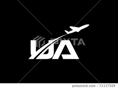 Initial Monogram Letter UA Logo Design Vector... - Stock Illustration ...