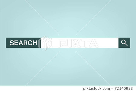 Illustration of a simple search box - Stock Illustration [72140958] - PIXTA