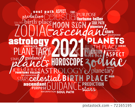 Your 2021 HOROSCOPE word cloud collage ,...-插圖素材 [72165195] - PIXTA圖庫