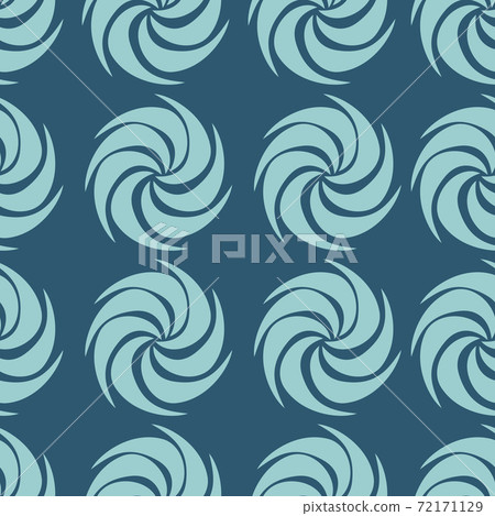 Blue Vector decorative continuous background... - Stock Illustration ...