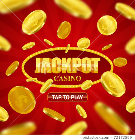 Jackpot Casino Online Background Design - Stock Illustration [72172899 ...