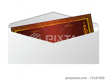 Coupon voucher and envelope - Stock Illustration [72187569] - PIXTA
