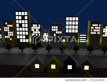 Clay animation background style 3D landscape... - Stock Illustration ...