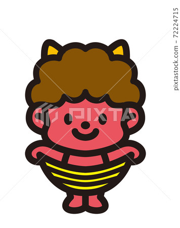 Cute demon character - Stock Illustration [72224715] - PIXTA