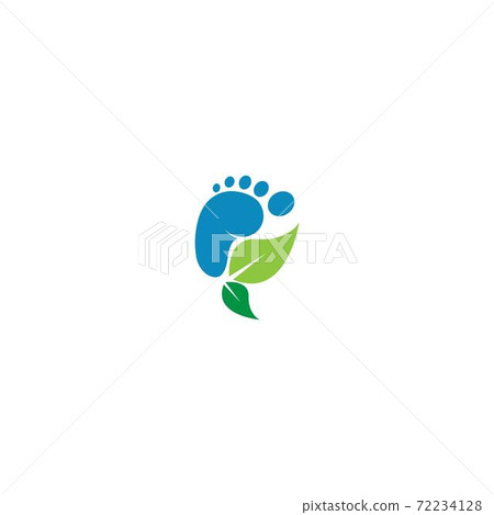 Footsteps logo icon design template - Stock Illustration [72234128] - PIXTA