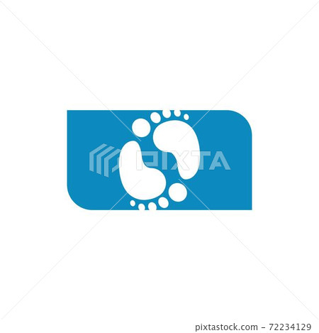 Footsteps logo icon design template - Stock Illustration [72234129] - PIXTA