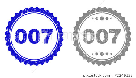 Textured 007 Scratched Stamp Seals - Stock Illustration [72249135] - PIXTA