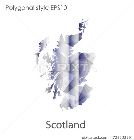 Vector isolated illustration icon of Scotland... - Stock Illustration ...