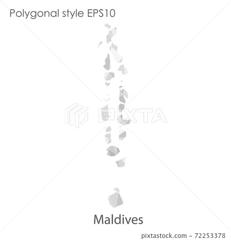 Vector isolated illustration icon of Maldives... - Stock Illustration ...