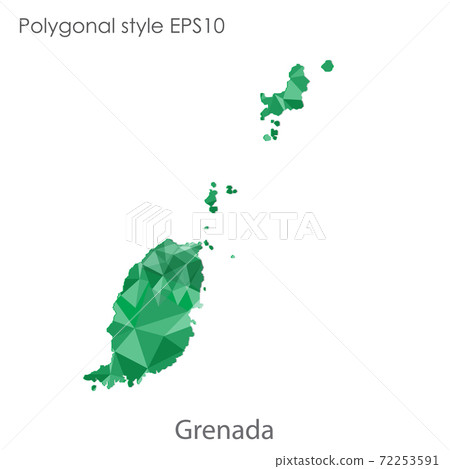 Vector isolated illustration icon of Grenada... - Stock Illustration ...