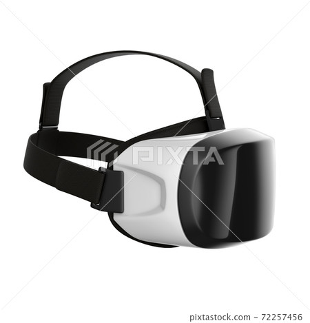 Virtual reality headset 3d rendering - Stock Illustration [72257456 ...