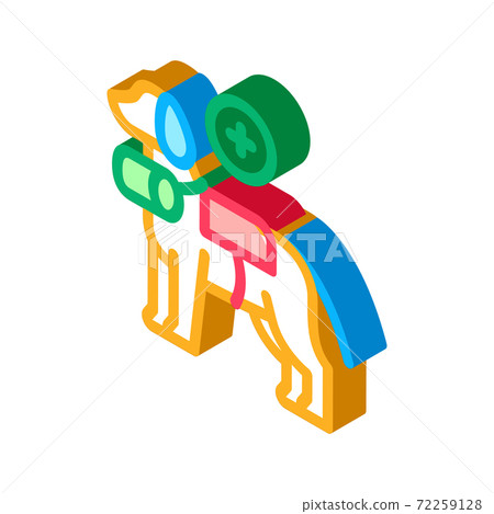 rescue dog isometric icon vector illustration... - Stock Illustration ...