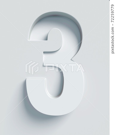 Slanted 3d font engraved and extruded from the... - Stock Illustration ...