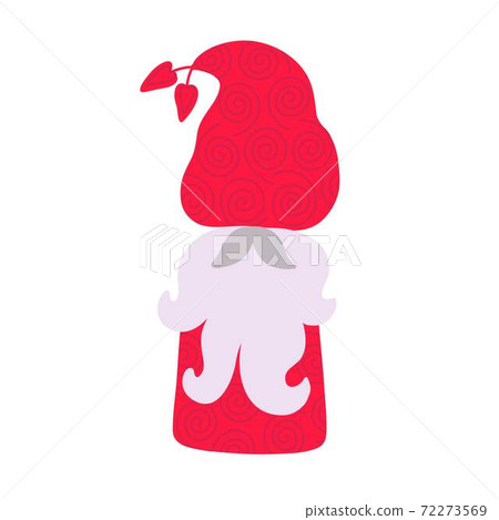 Cute colorful gnome little fancy creature for... - Stock Illustration ...