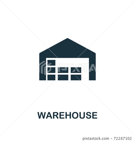 Warehouse vector icon symbol. Creative sign...-插圖素材 [72287102] - PIXTA圖庫