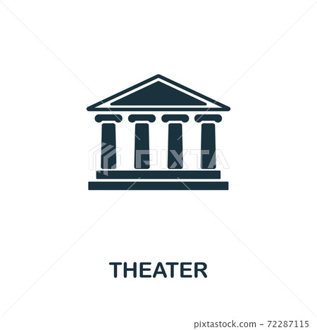 Theater vector icon symbol. Creative sign from...-插圖素材 [72287115] - PIXTA圖庫