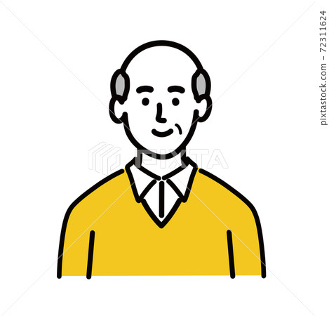 Male senior vector pop - Stock Illustration [72311624] - PIXTA