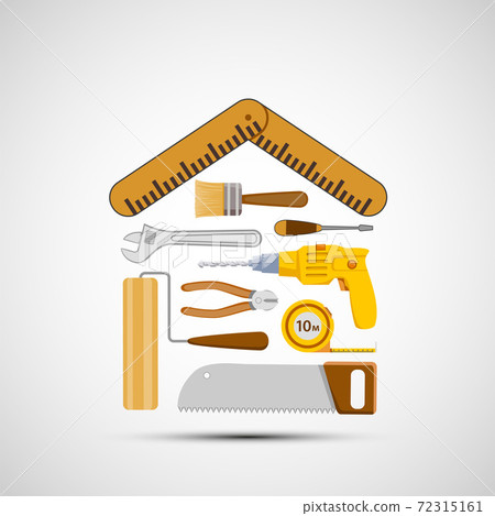 Tools icon isolated on white background. Vector... - Stock Illustration ...