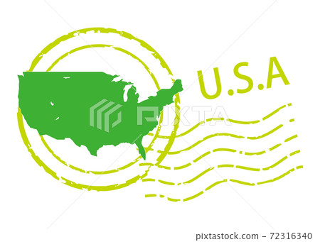 Postmark / postmark icon, illustration and map... - Stock Illustration ...