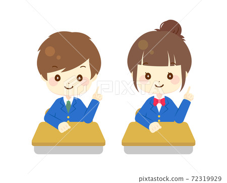 Student Taking Exam Clipart