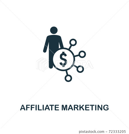 Affiliate Marketing icon. Premium style design... - Stock Illustration ...