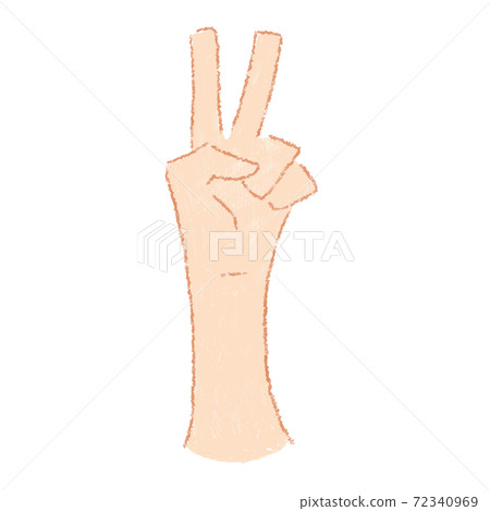 Hand sign piece - Stock Illustration [72340969] - PIXTA