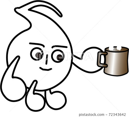 Musical Note, character, coffee - Stock Illustration [72343642] - PIXTA