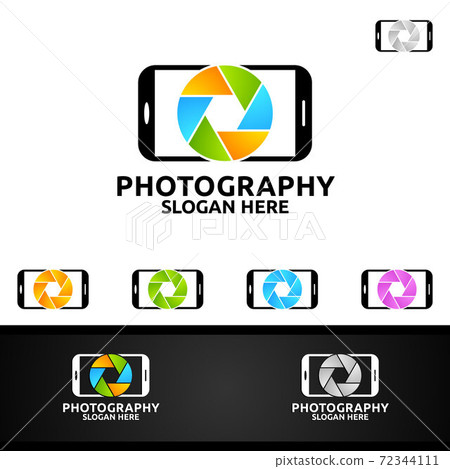 Mobile Camera Photography Logo - Stock Illustration [72344111] - PIXTA