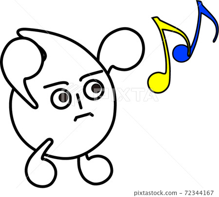 character, Musical Note, musical note - Stock Illustration [72344167 ...