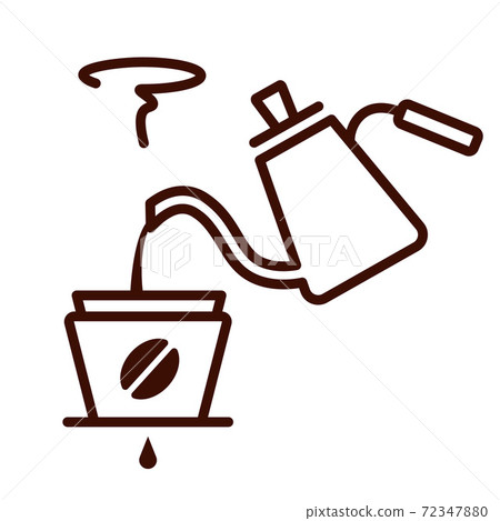 Illustration of dripping coffee - Stock Illustration [72347880] - PIXTA