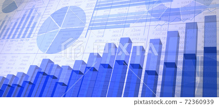 Business materials with various graphs - Stock Illustration [72360939 ...