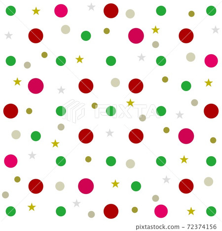 Dot pattern Christmas image - Stock Illustration [72374156] - PIXTA